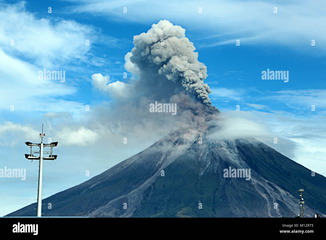 Brgy Buyoan, Legaspi, Albay City, Philippines. January 25, 2018 ...