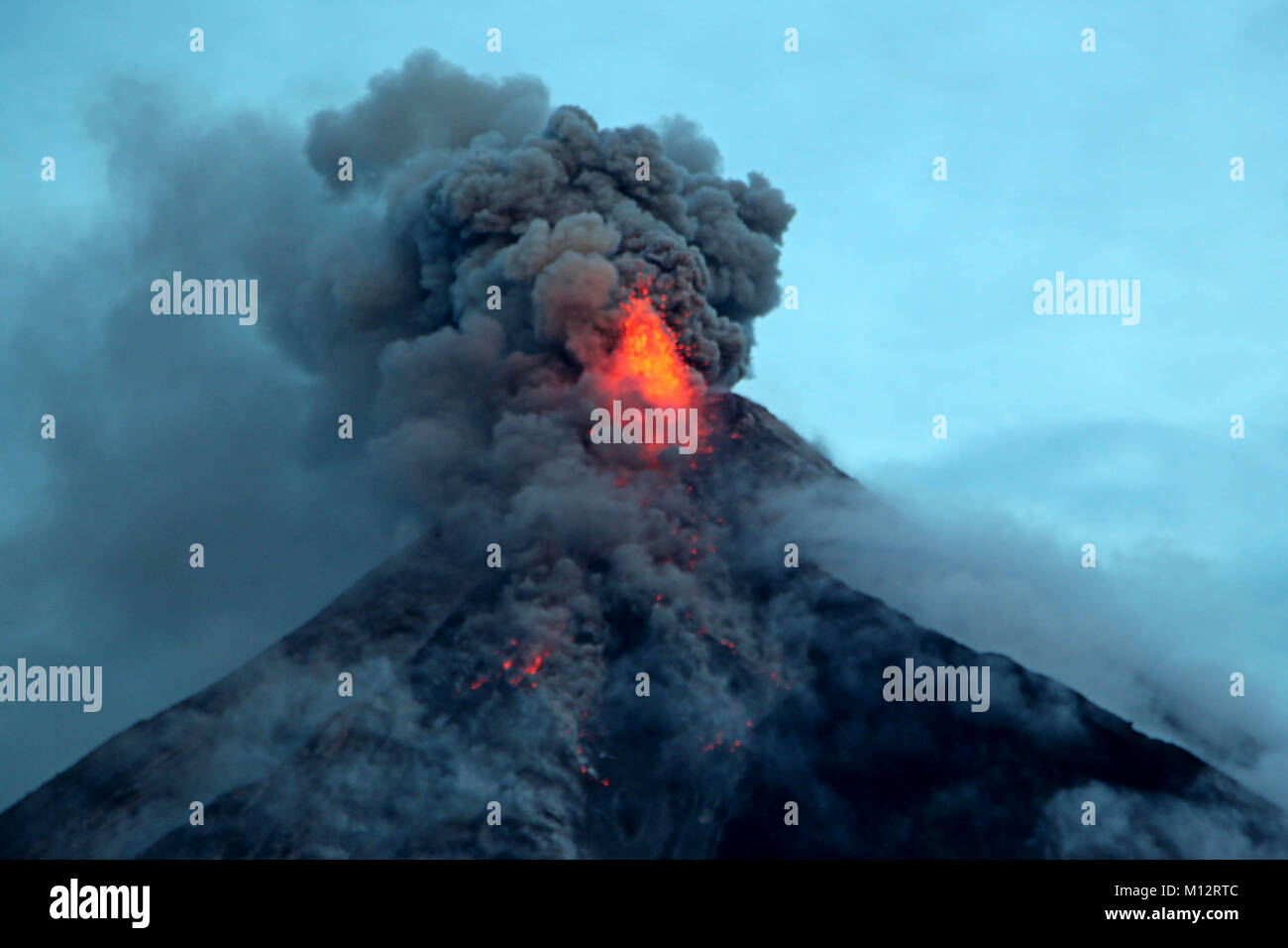 Brgy Buyoan, Legaspi, Albay City, Philippines. January 25, 2018 ...