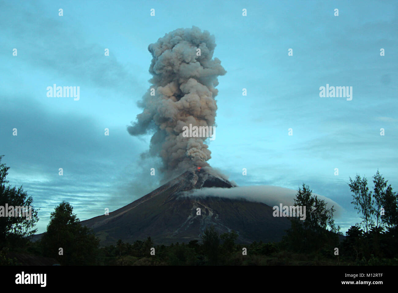 Brgy Buyoan, Legaspi, Albay City, Philippines. January 25, 2018 ...