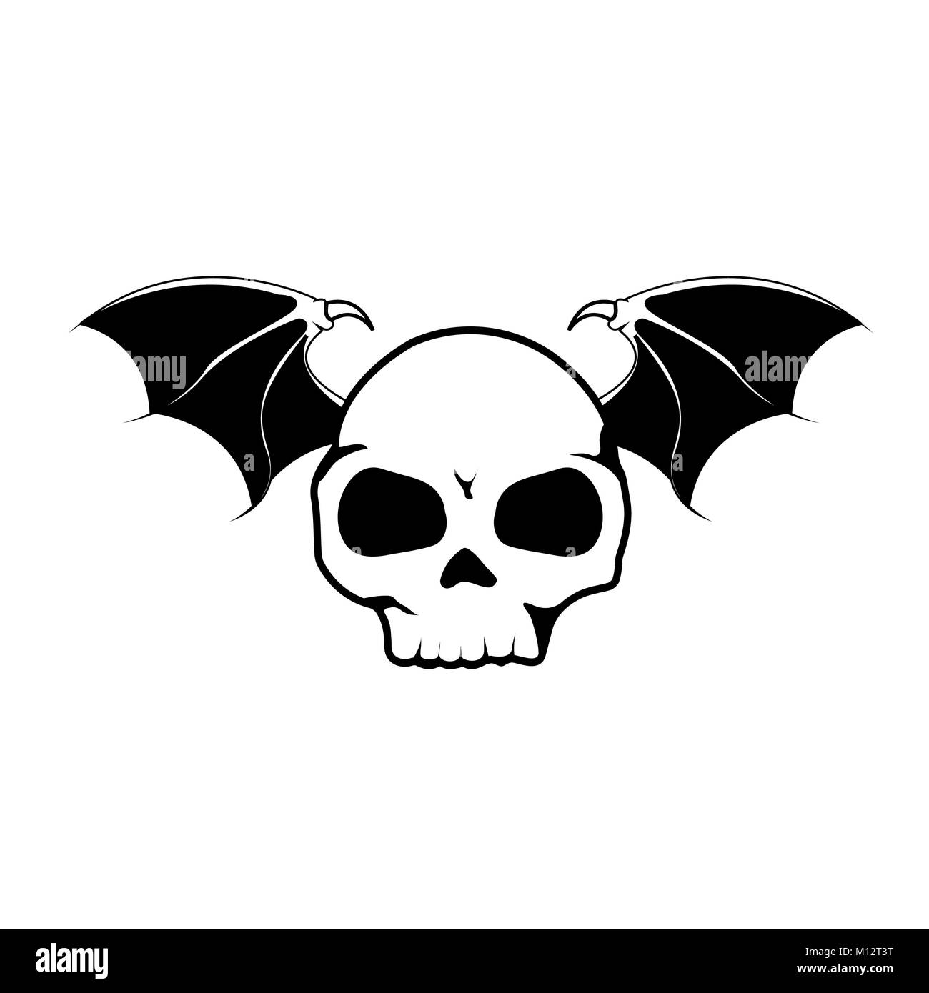 Bat skull hi-res stock photography and images - Alamy