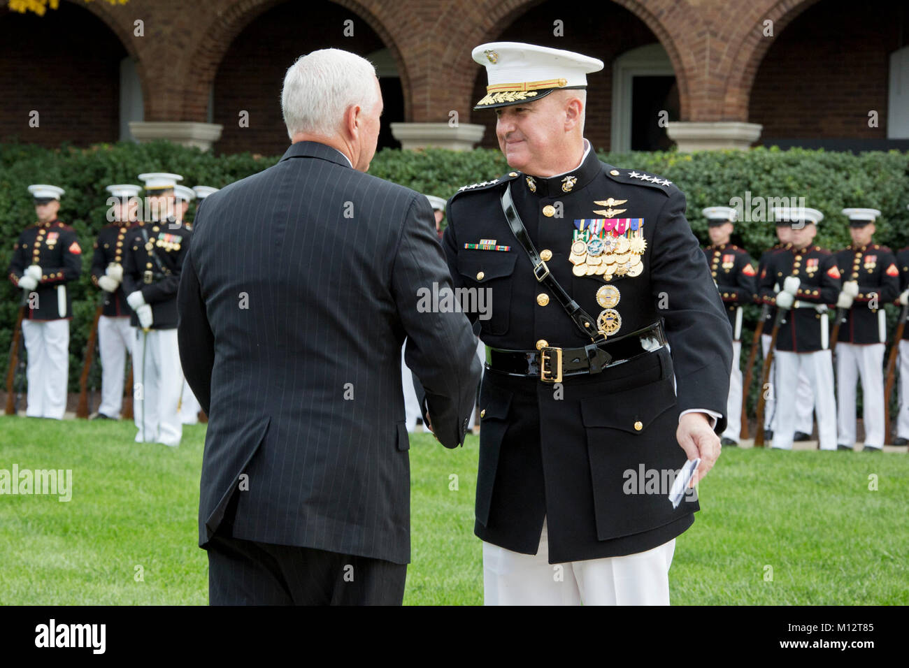 The Assistant Commandant of the Marine Corps, Gen. Glenn M. Walters ...