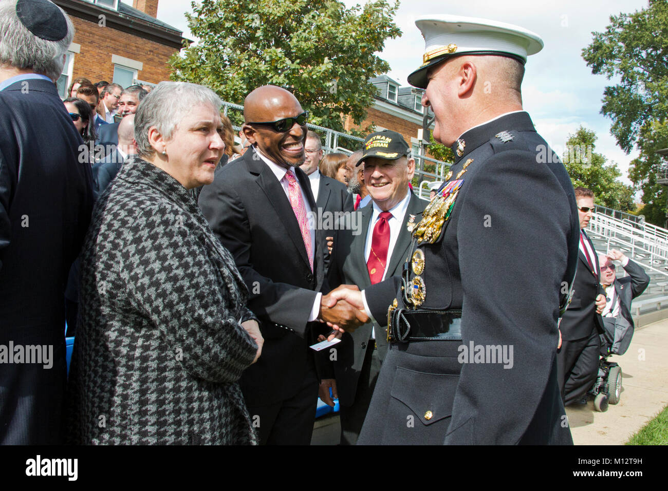The Assistant Commandant of the Marine Corps, Gen. Glenn M. Walters ...