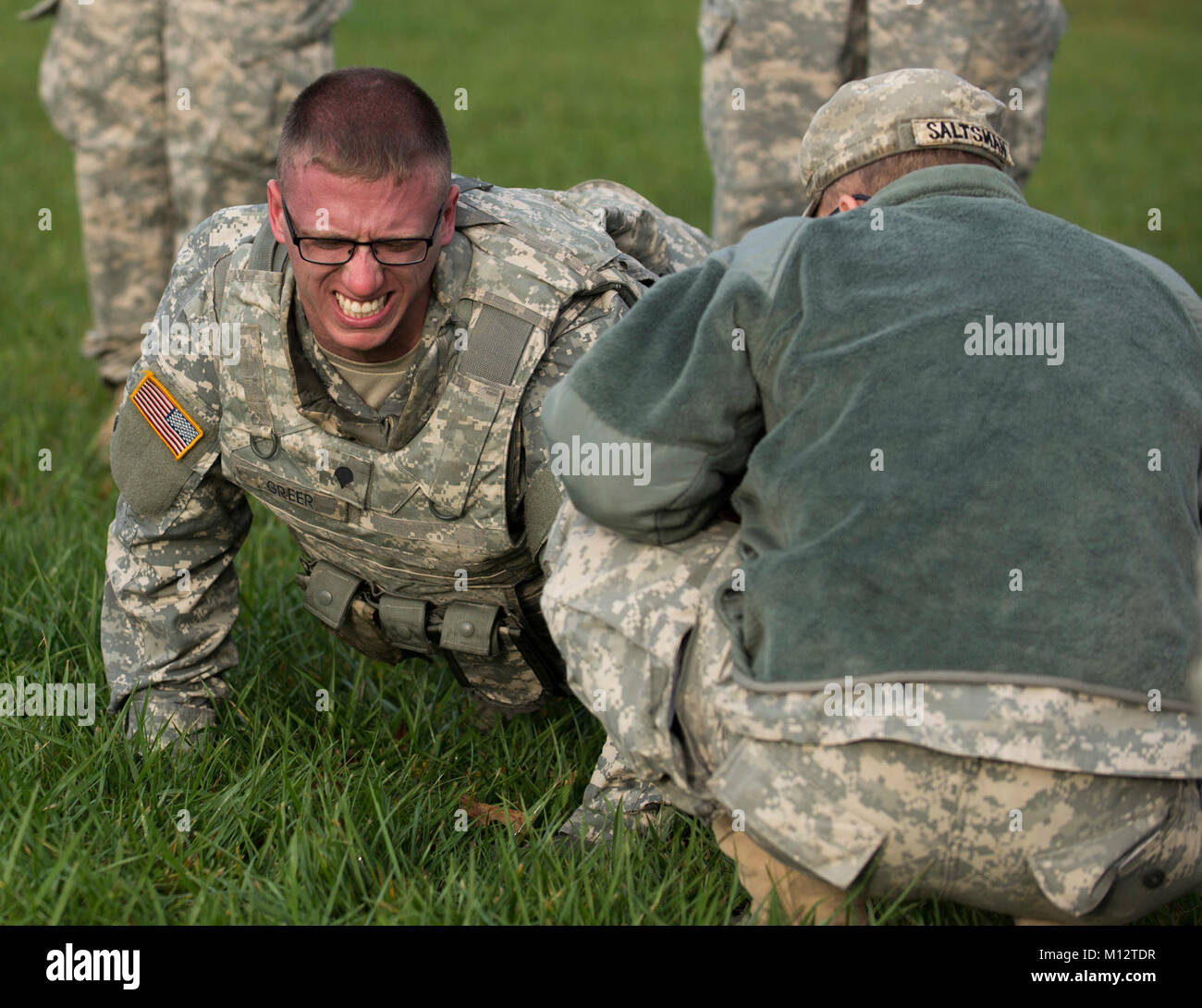 Spc. Michael J. Greer, a wheeled vehicle mechanic with the 637th ...