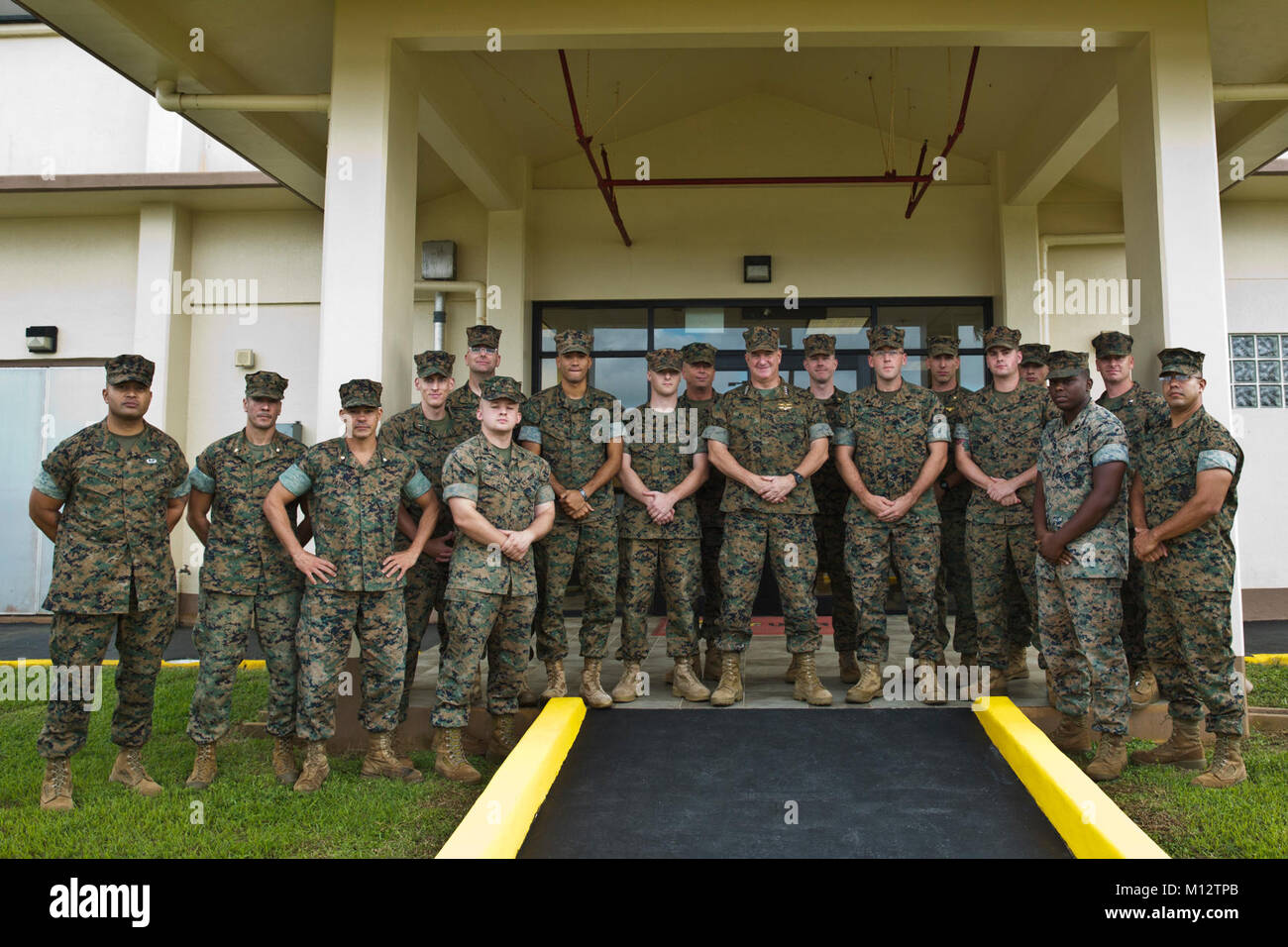The Assistant Commandant of the Marine Corps Gen. Glenn M. Walters ...