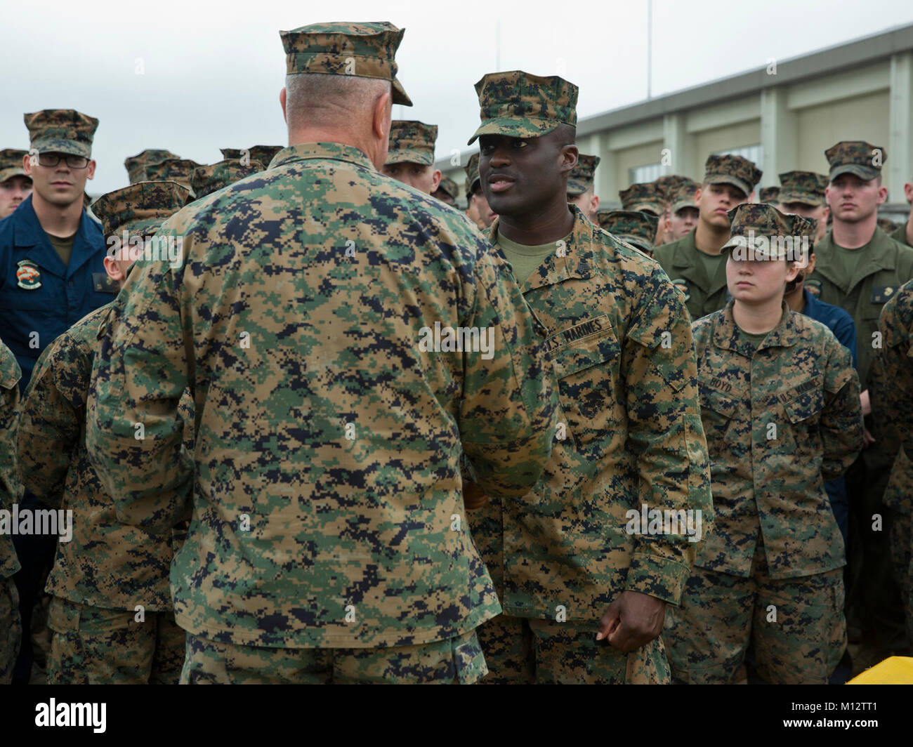 The Assistant Commandant of the Marine Corps Gen. Glenn M. Walters ...