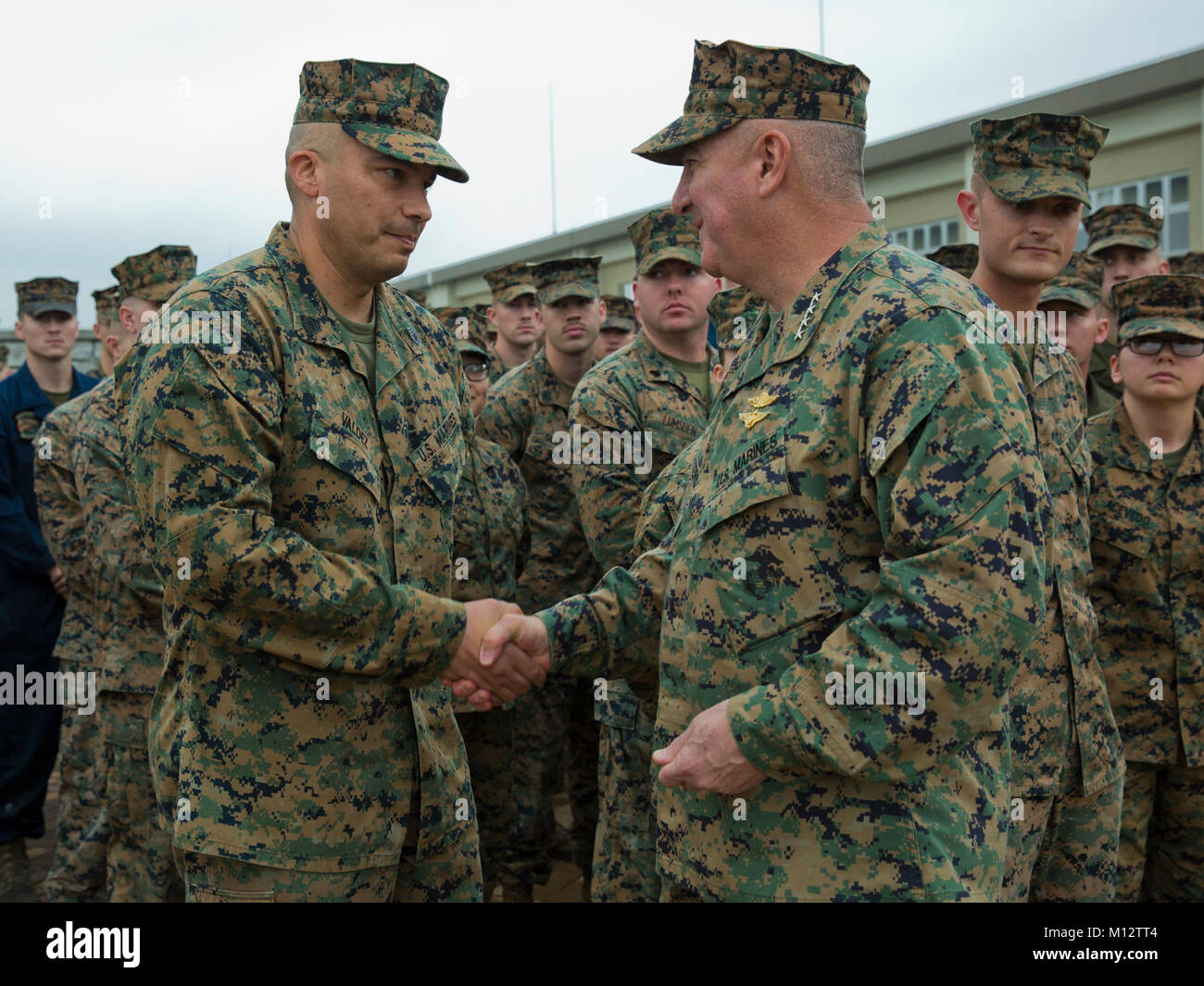 The Assistant Commandant of the Marine Corps Gen. Glenn M. Walters ...