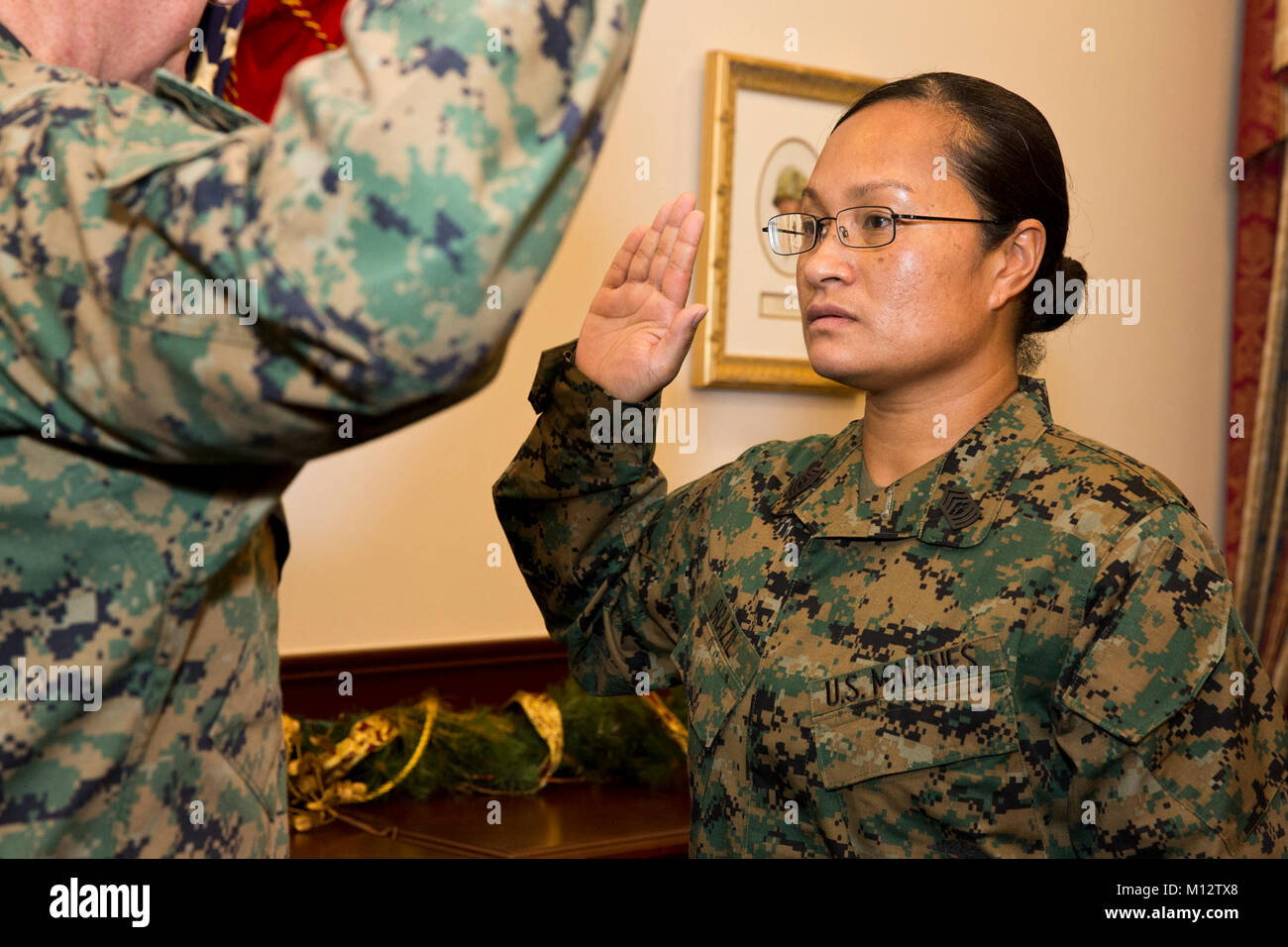 The Assistant Commandant of the Marine Corps Gen. Glenn M. Walters ...