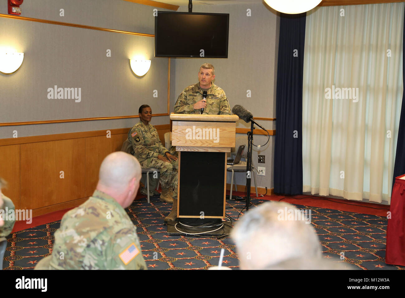 Lt. Col. Robert Kellam, commander of the 1st Battalion, 291st Brigade ...