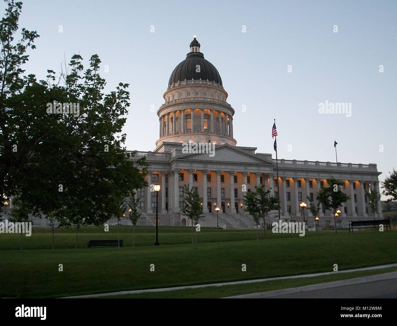 Salt Lake City capitol building Stock Photo - Alamy