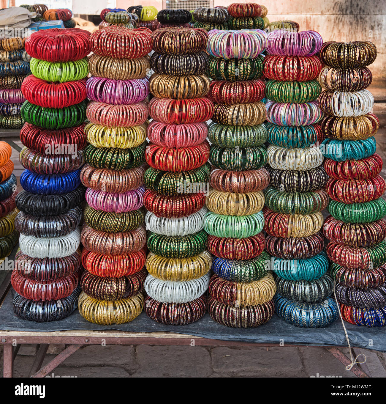 Rajasthan bangles hi-res stock photography and images - Alamy