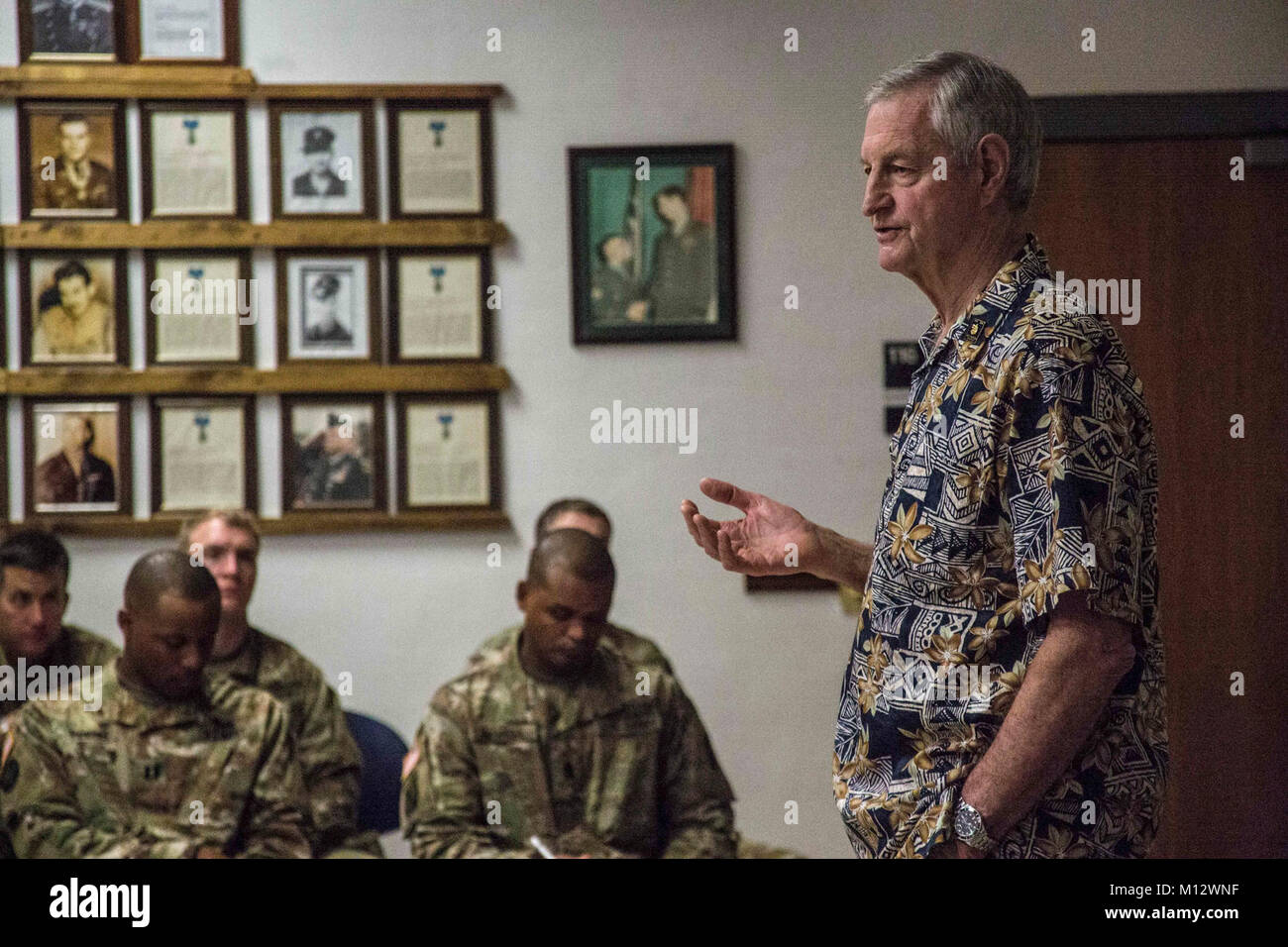 U.S. Army retired Lt. Gen. Robert F. Foley talks about the conditions ...