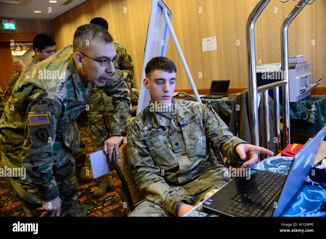 Joint multinational simulation center hi-res stock photography and ...