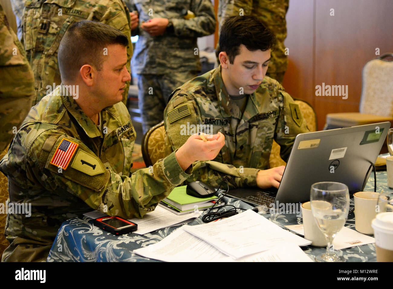 U.S. Army Religious Affair Specialists, assigned to 1st Infantry ...