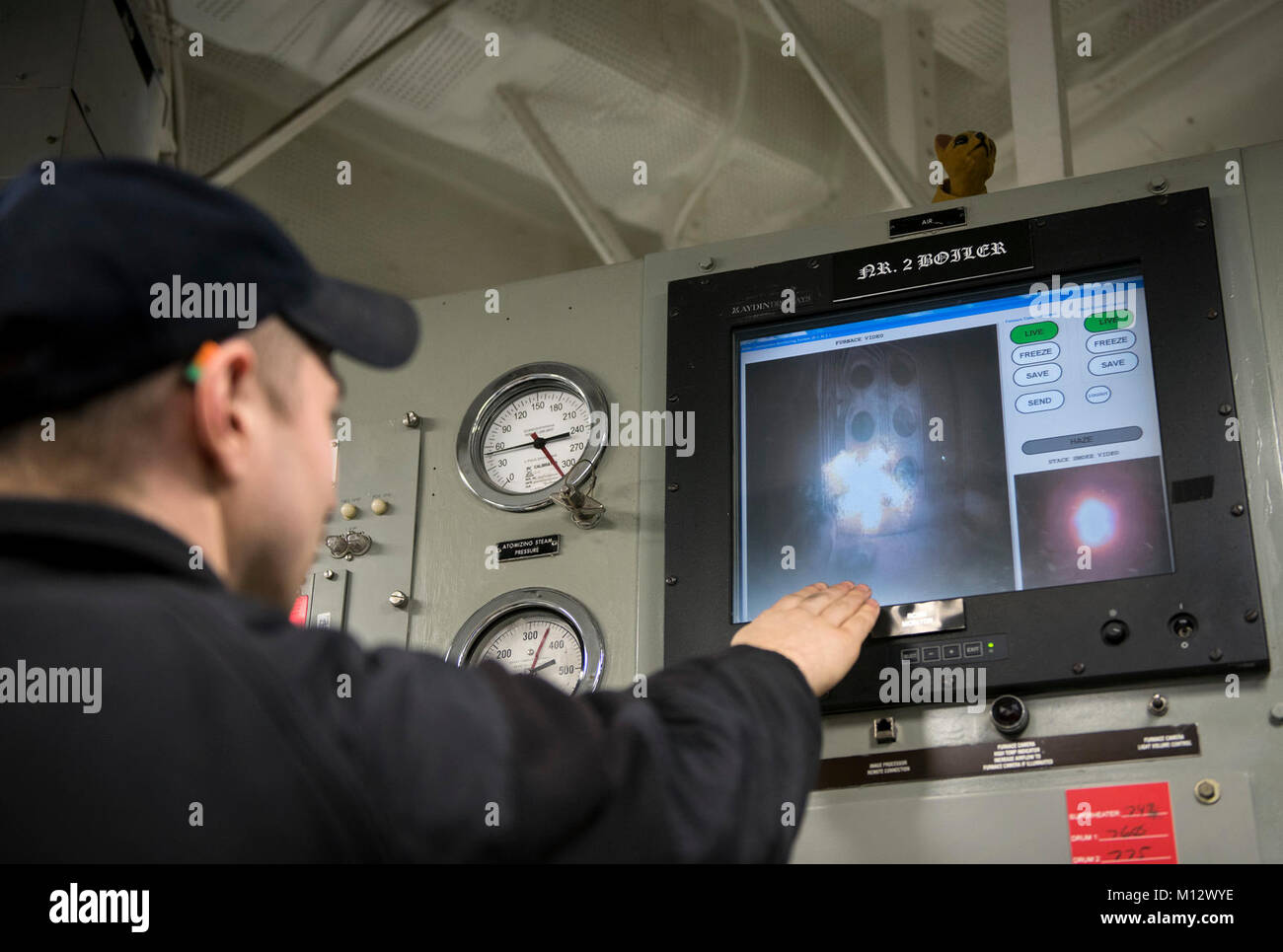 SASEBO, Japan (Jan. 18, 2018) Machinist's Mate 1st Class Brandon ...