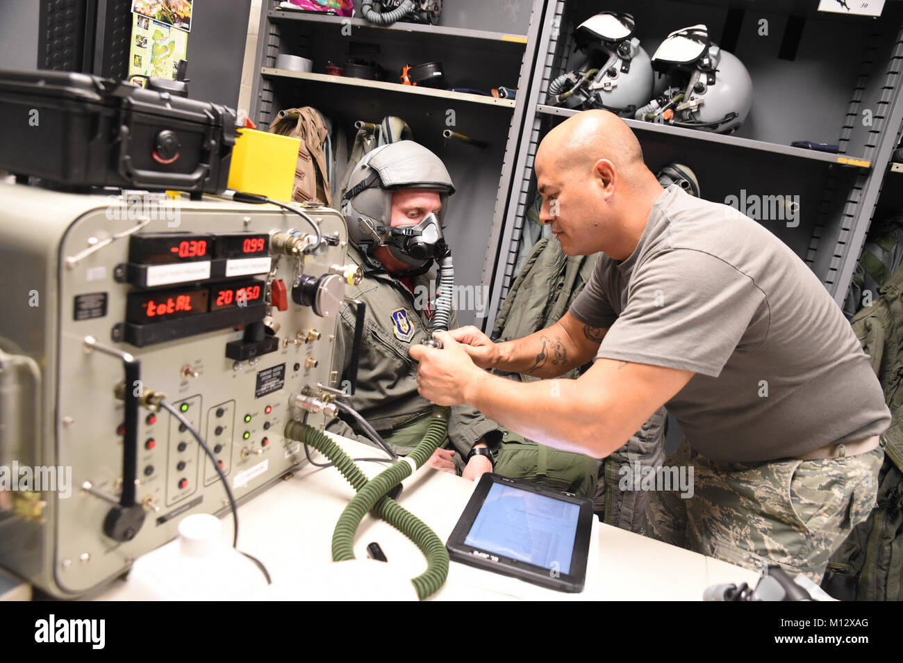 U.S. Air Force Tech. Sgt. Ruben Madrigal, 144th Operations Support ...