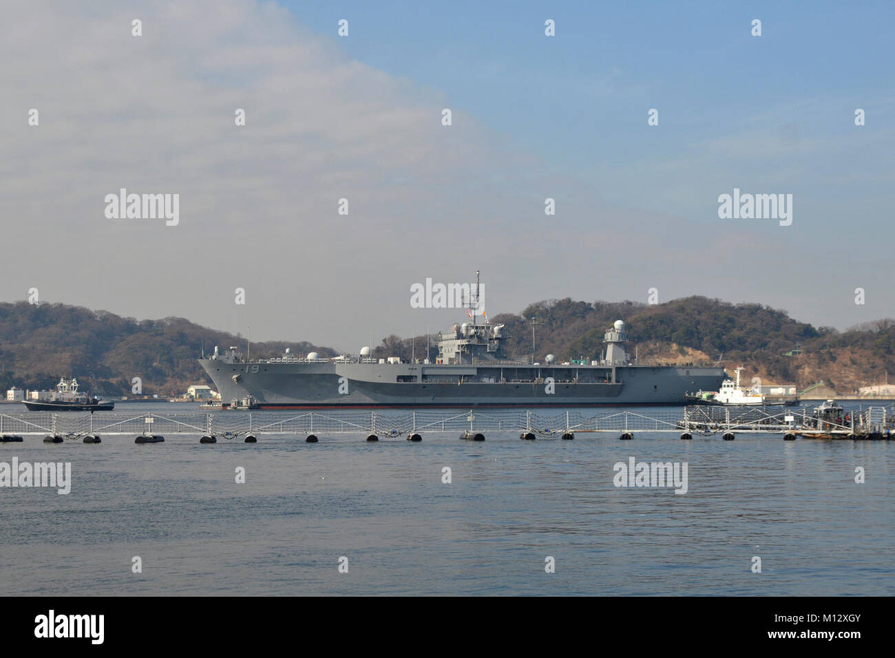 YOKOSUKA, Japan – The U.S. 7th Fleet flagship USS Blue Ridge (LCC 19 ...