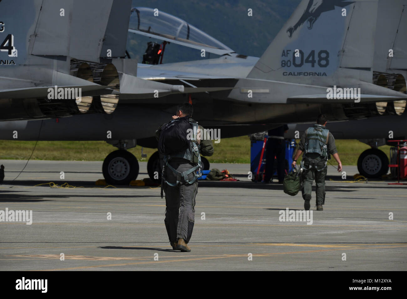 194th Fighter Squadron pilots from California Air National Guard’s ...