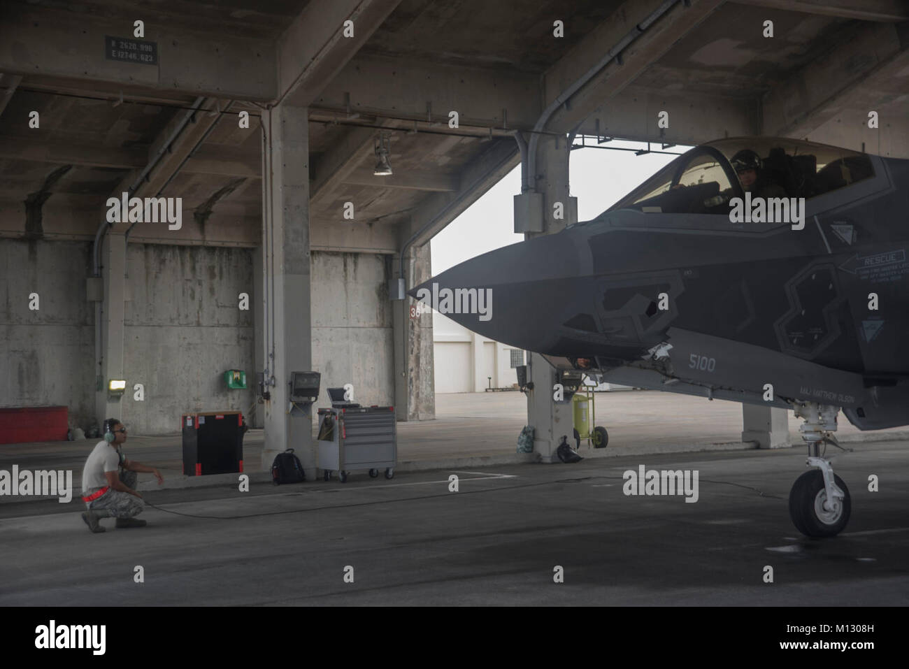 U.S. Air Force Senior Airman Jacob Valdez, 34th Aircraft Maintenance ...