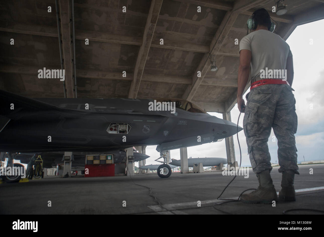 U.S. Air Force Senior Airman Jacob Valdez, 34th Aircraft Maintenance ...