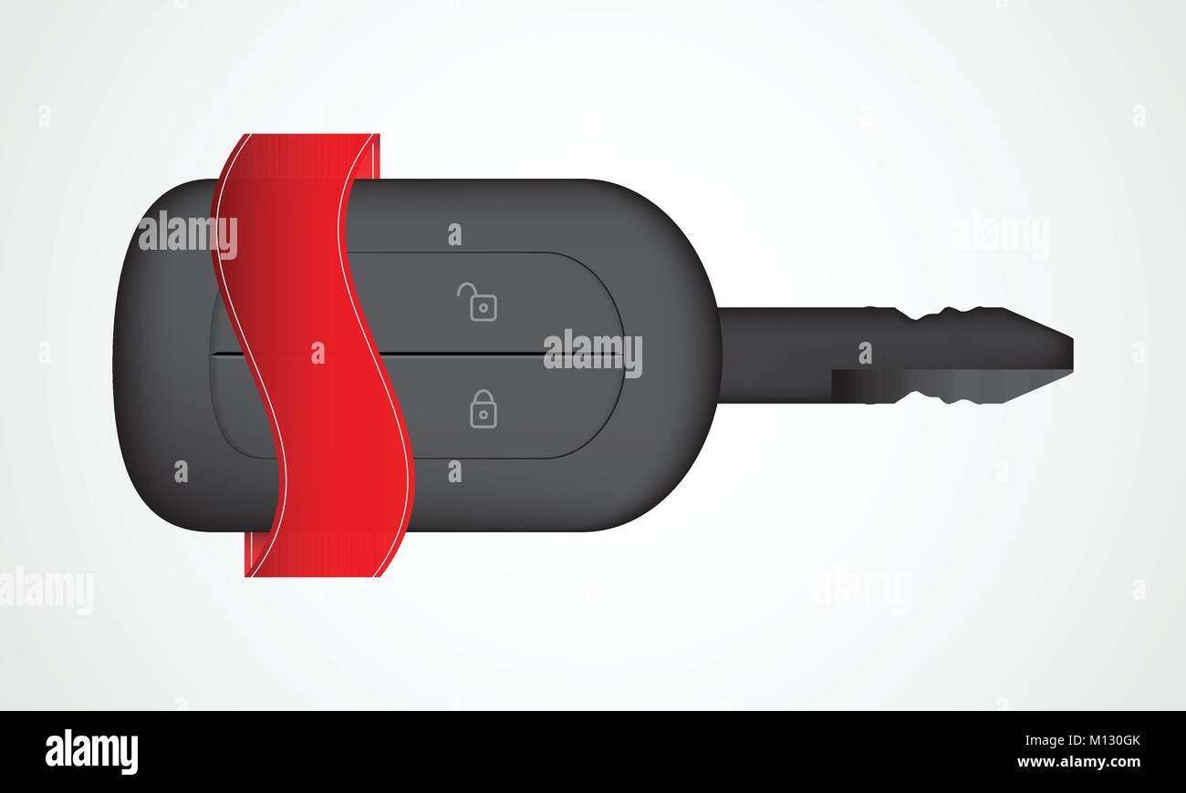 special car key design with lock and unlock buttons Stock Vector Image ...