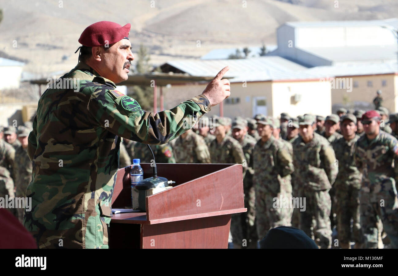 Maj. Gen. Bismillah Waziri, Afghan National Army Special Operations ...