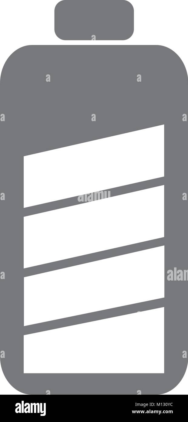 Semi half battery icon. Battery vector illustration icons Stock Vector ...