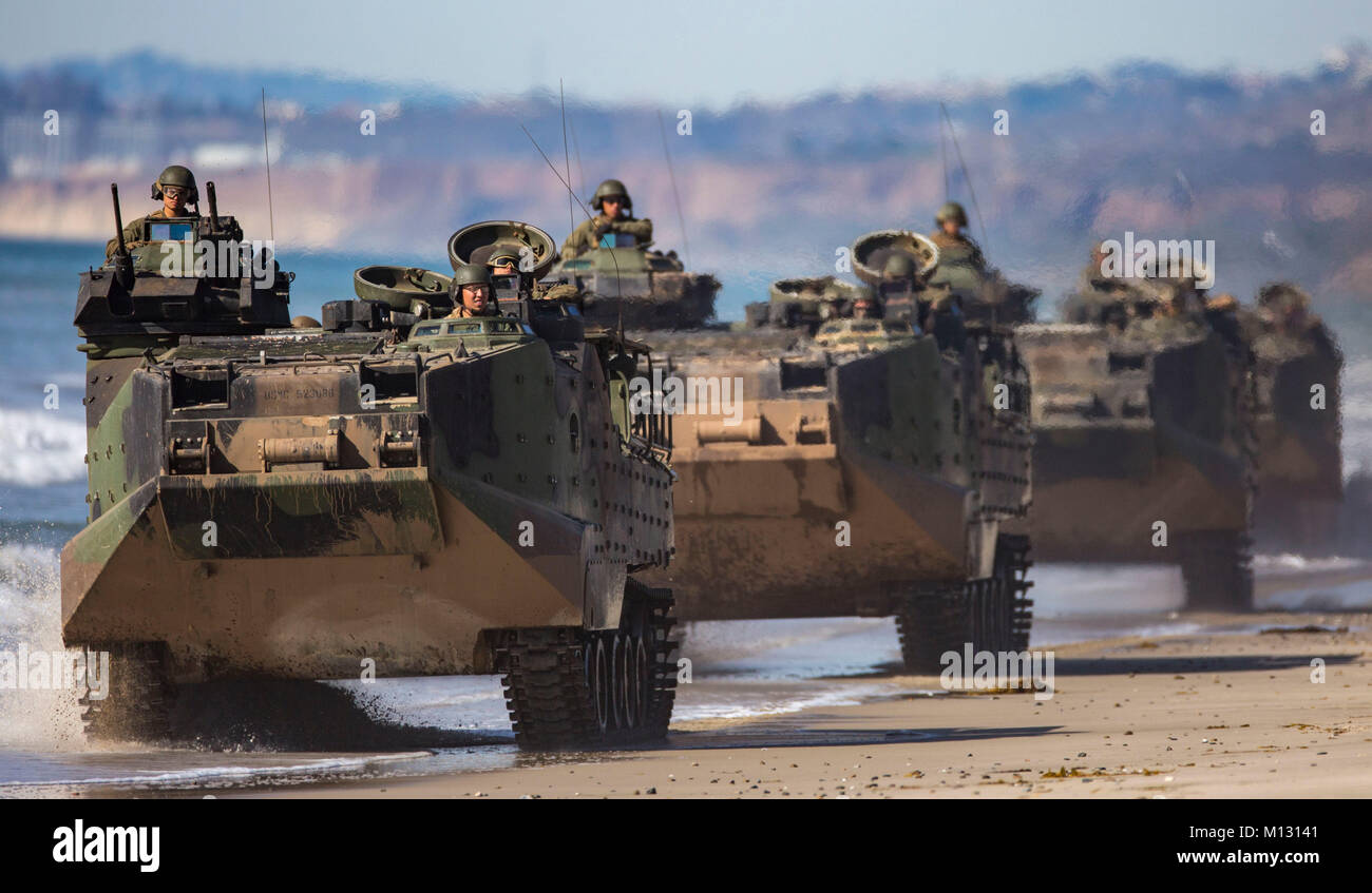 MARINE CORPS BASE CAMP PENDLETON, Calif. – Marines with 3rd Assault ...