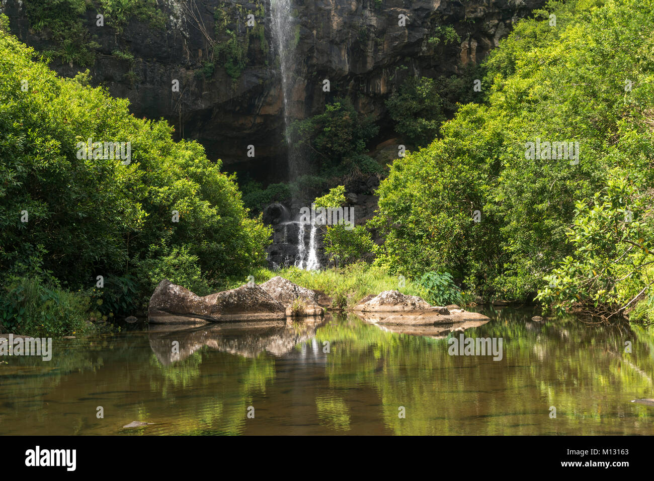 7 cascades mauritius hi-res stock photography and images - Alamy