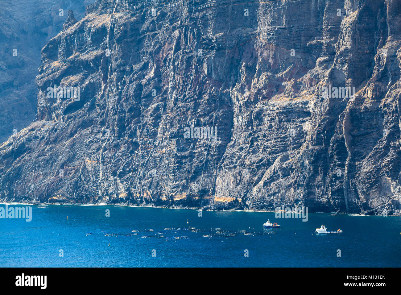 Landscape of Los Gigantes Cliffs, Tenerife, Spain Stock Photo - Alamy