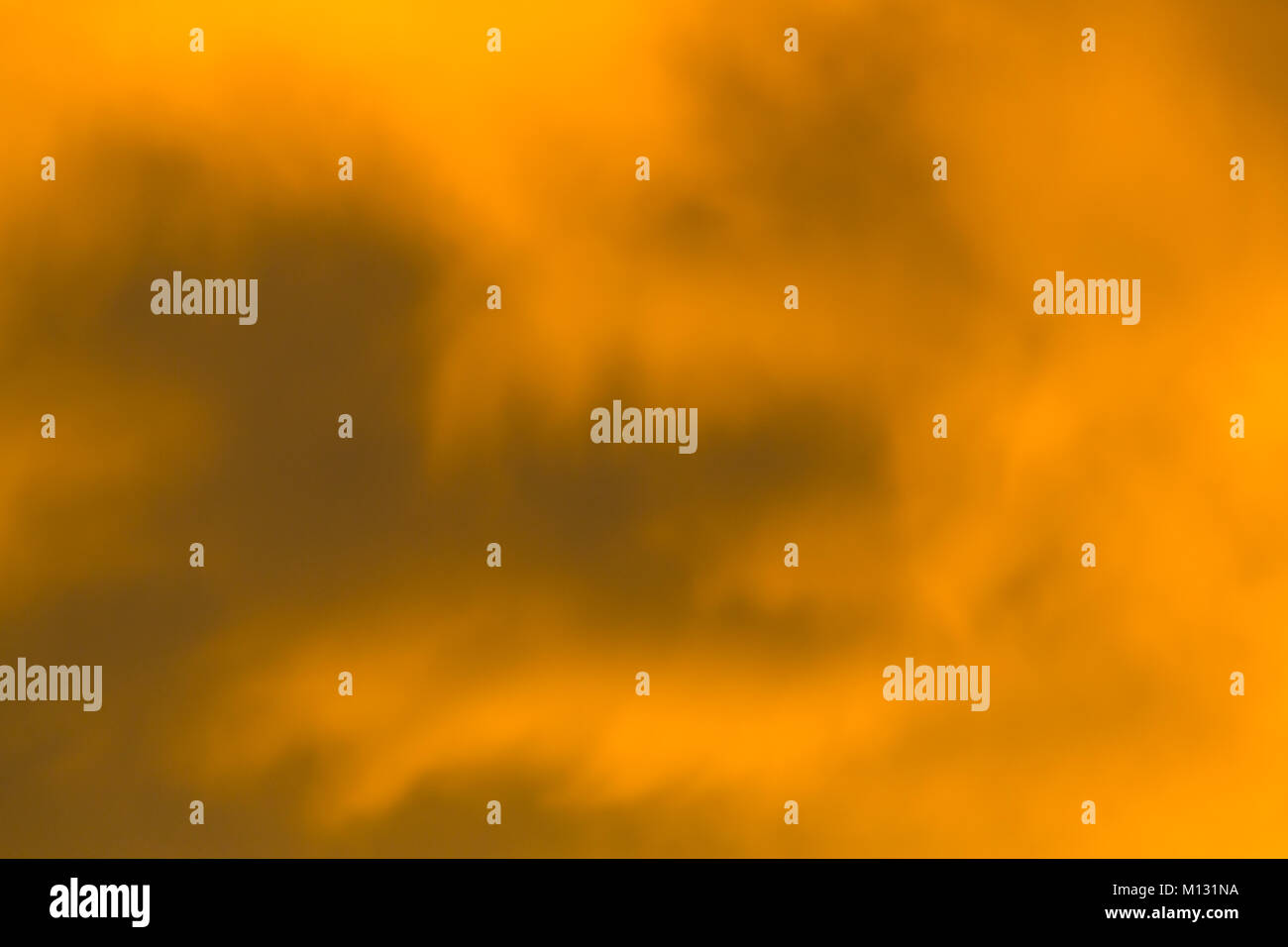 colorful natural orange sky cloudscape during sunrise in morning Stock ...