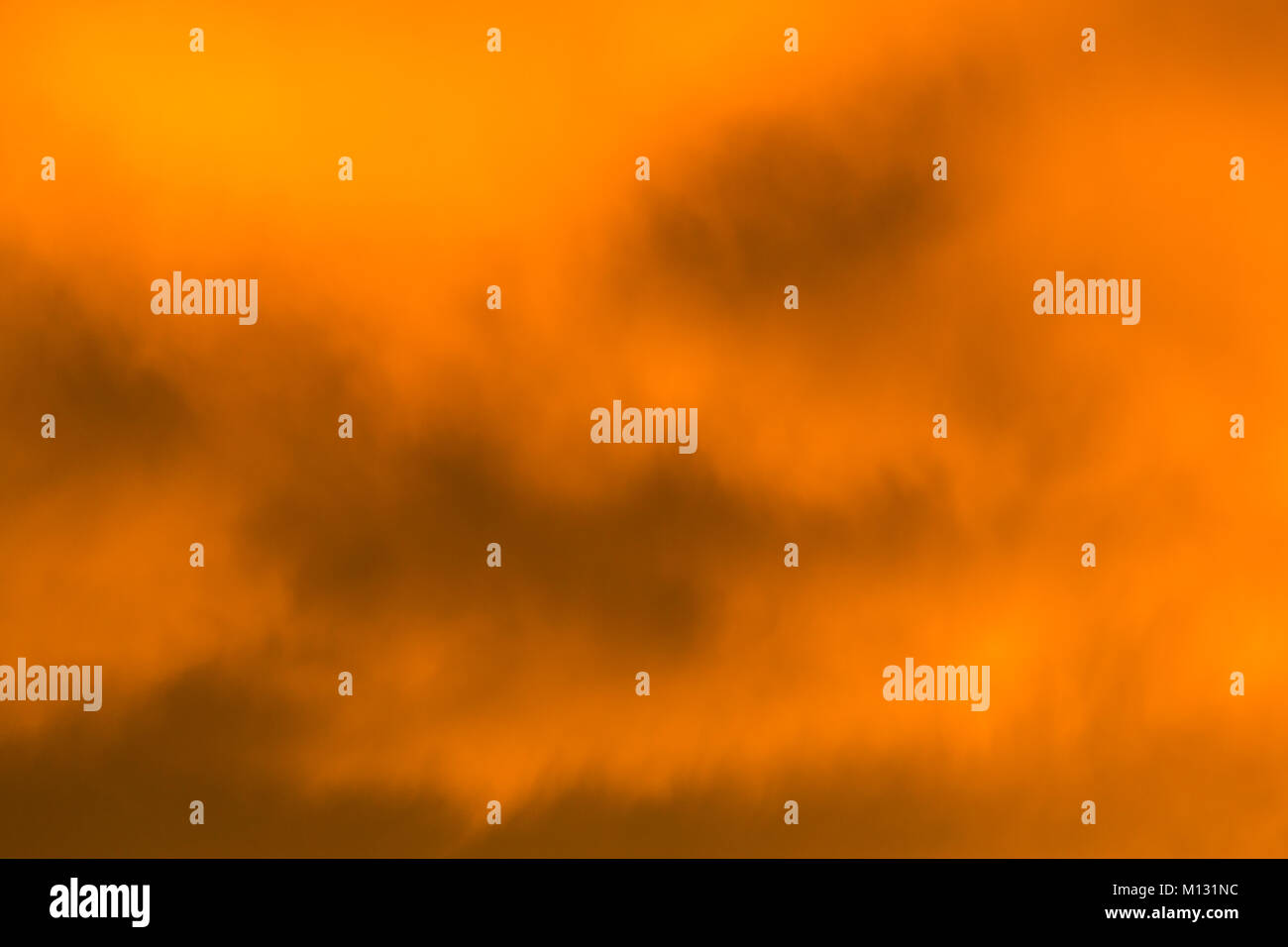 Orange sky with clouds hi-res stock photography and images - Alamy