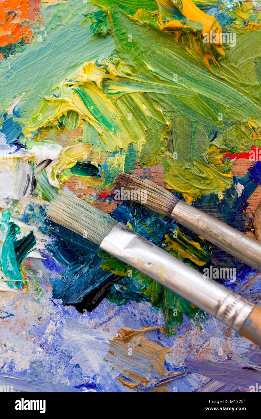 Oil paint paint hi-res stock photography and images - Alamy