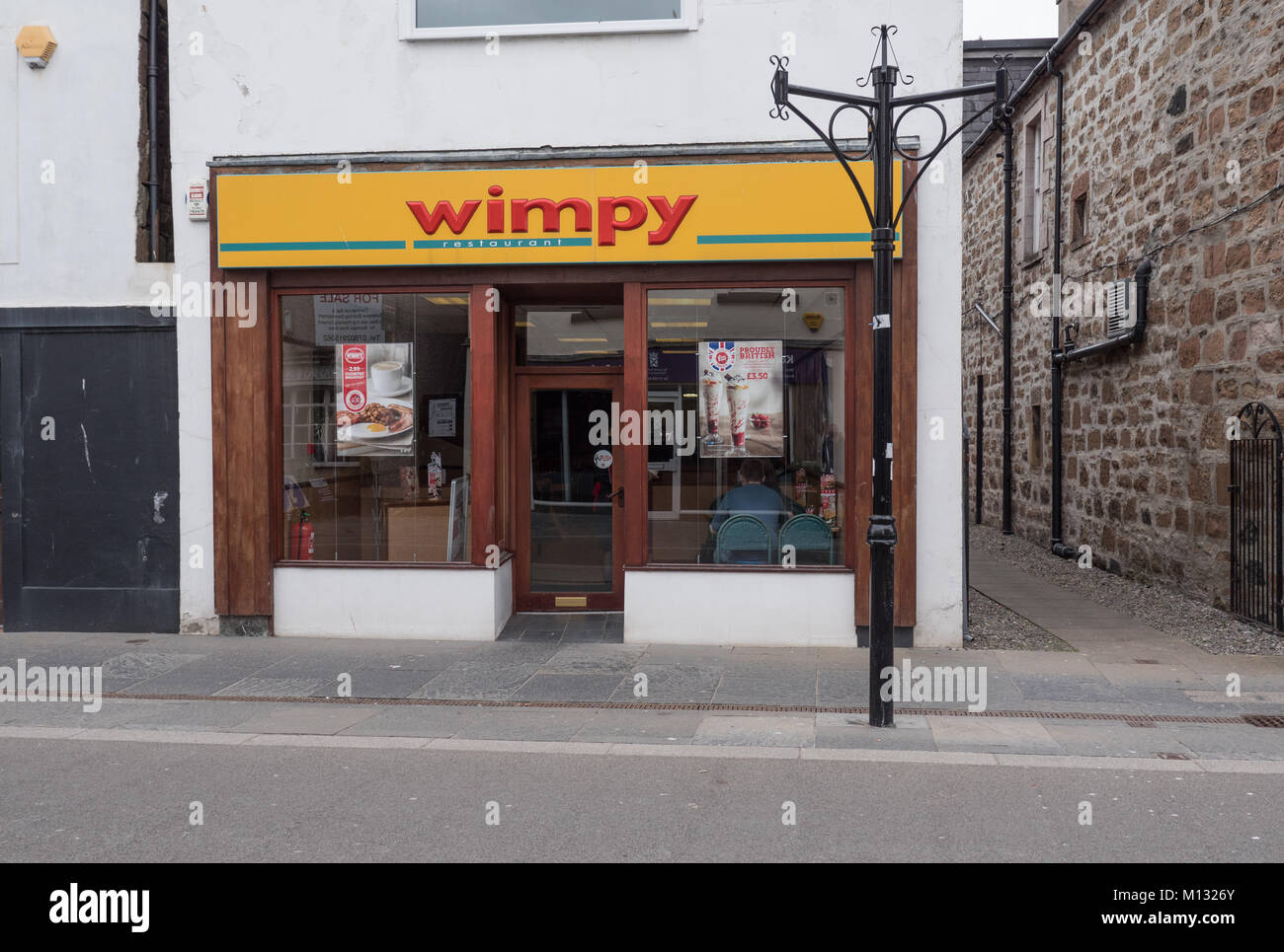 Wimpy bar restaurant hi-res stock photography and images - Alamy