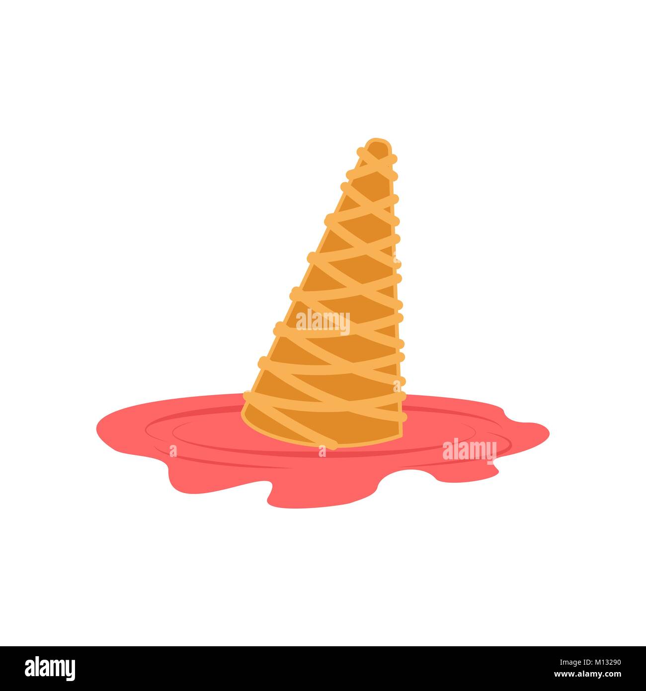 Food dropped floor Stock Vector Images - Alamy