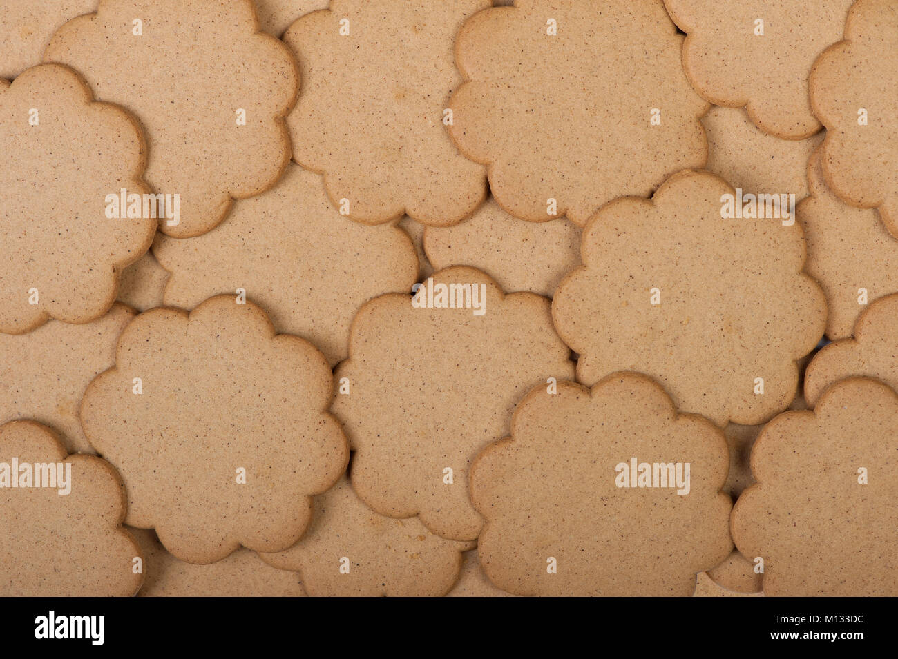 Many cookies as background or texture Stock Photo - Alamy