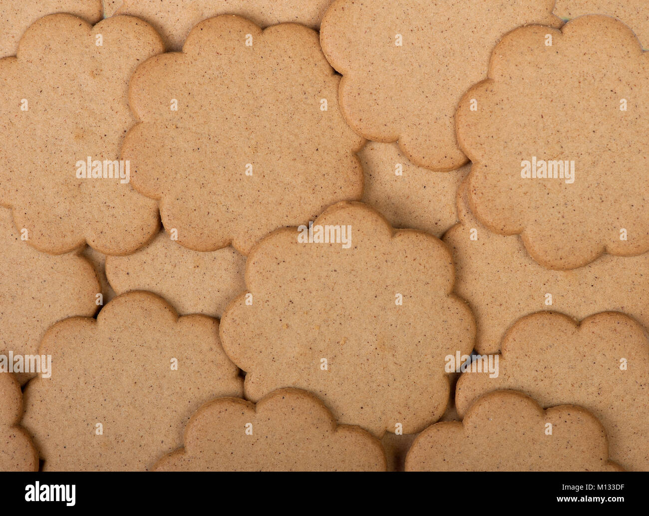 Many cookies as background or texture Stock Photo - Alamy