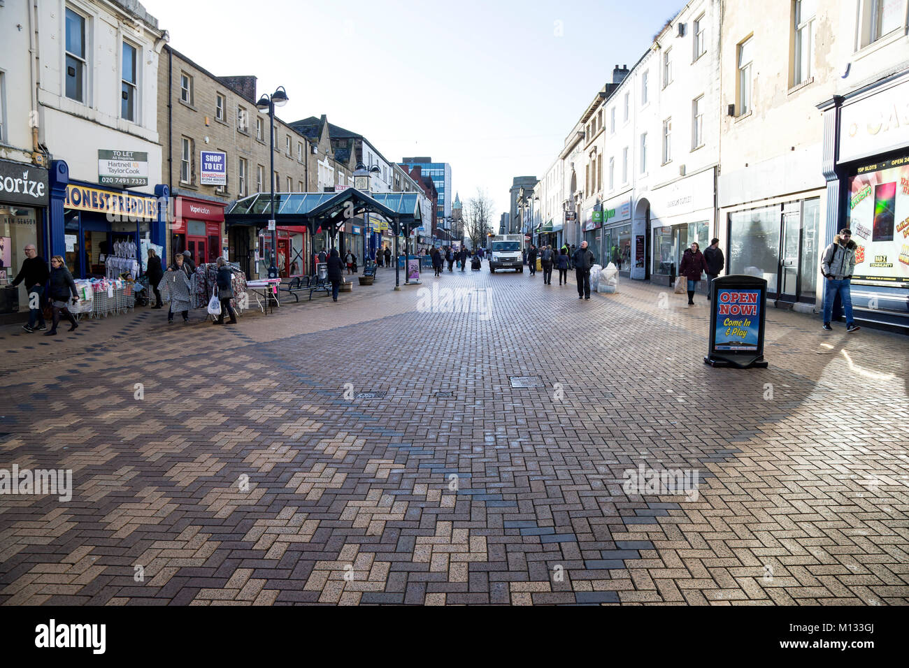 Huddersfield town centre hi-res stock photography and images - Alamy