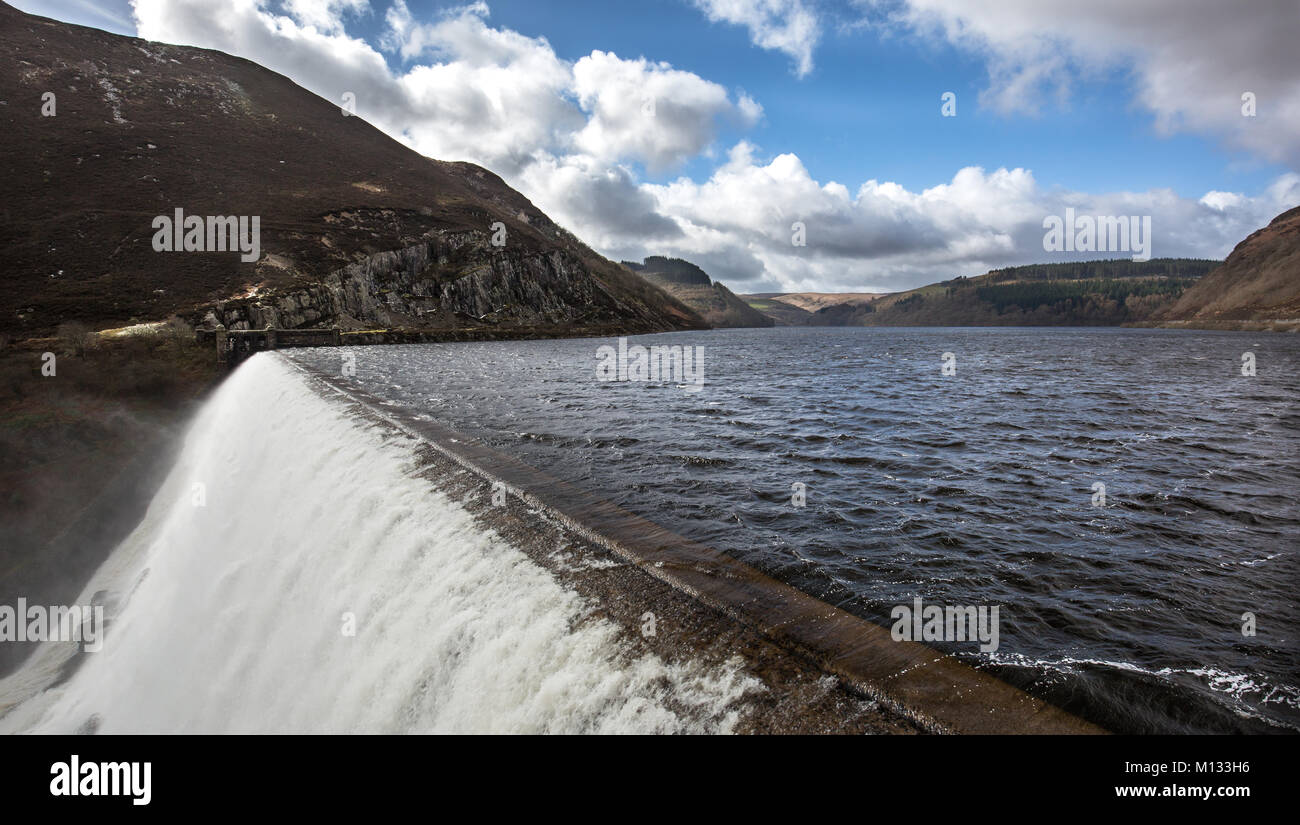 Caban Coch Dam, Elan Valley, Wales, UK Stock Photo - Alamy