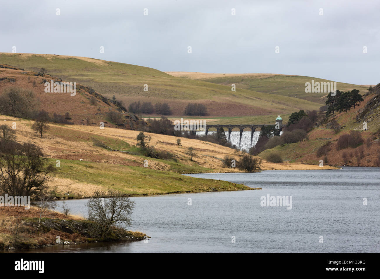 The Craig Goch Dam Elan Valley Stock Photo - Alamy