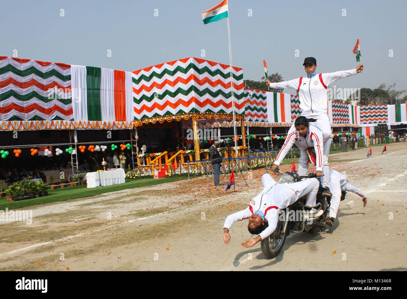 Republic day parade bike hi-res stock photography and images - Alamy