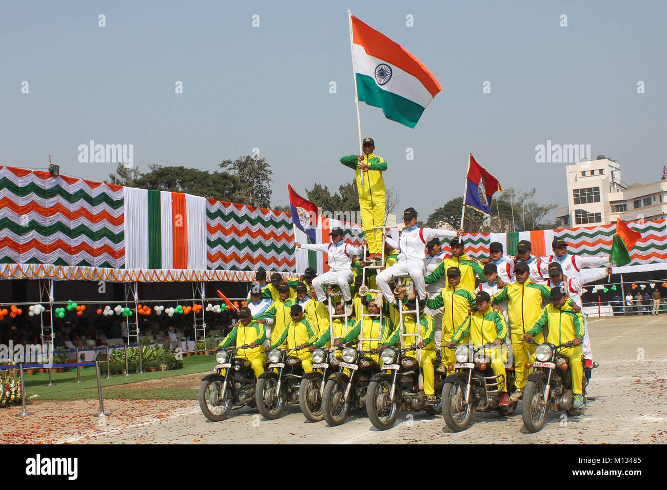 Republic day parade bike hi-res stock photography and images - Alamy