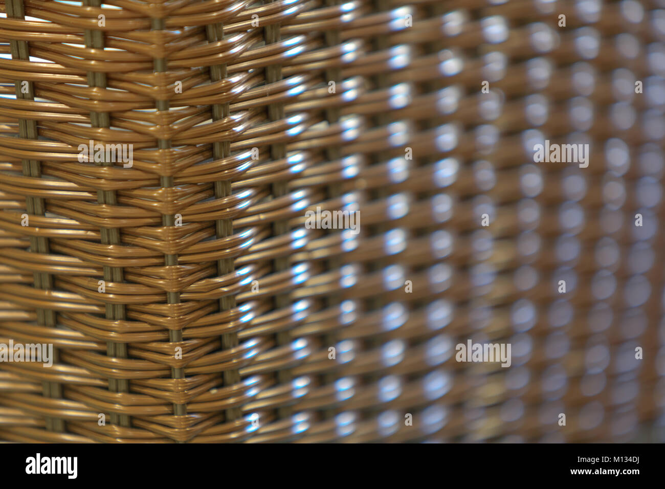 Rattan / Wicker seamless pattern, vector background, with shallow depth ...