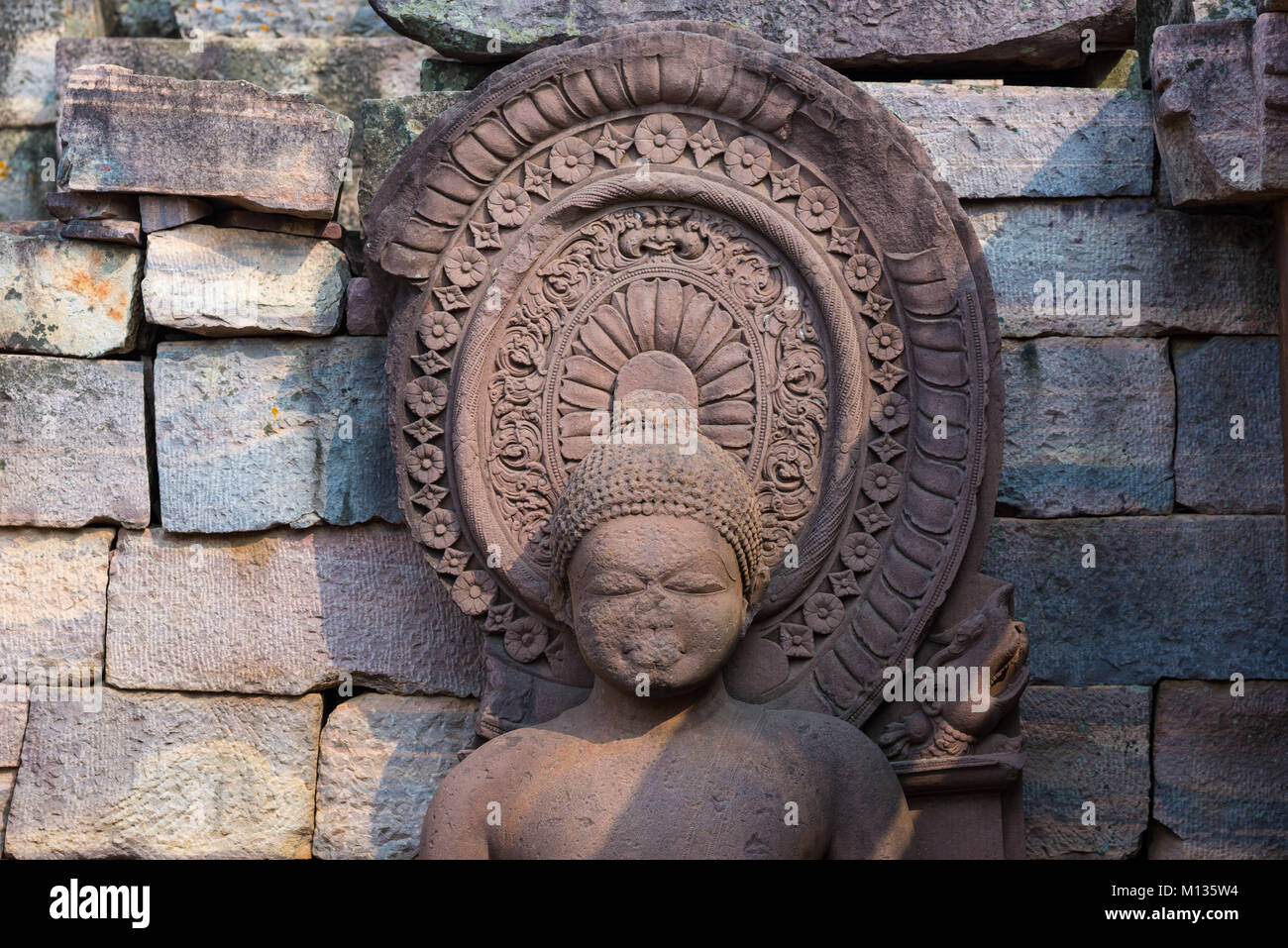 Sanchi Stupa, ancient Buddha statue details, religion mystery, carved ...