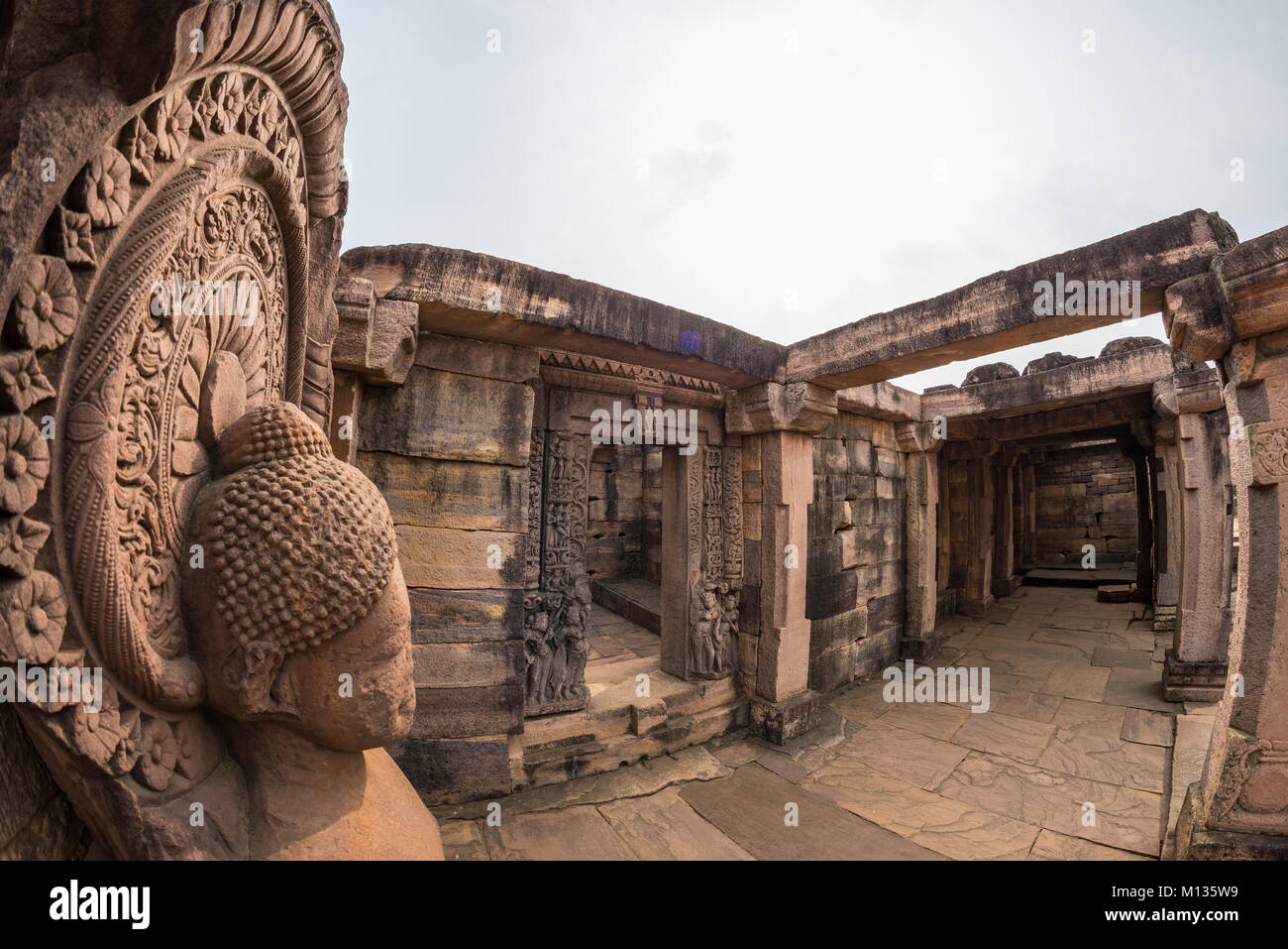 Sanchi Stupa Inside