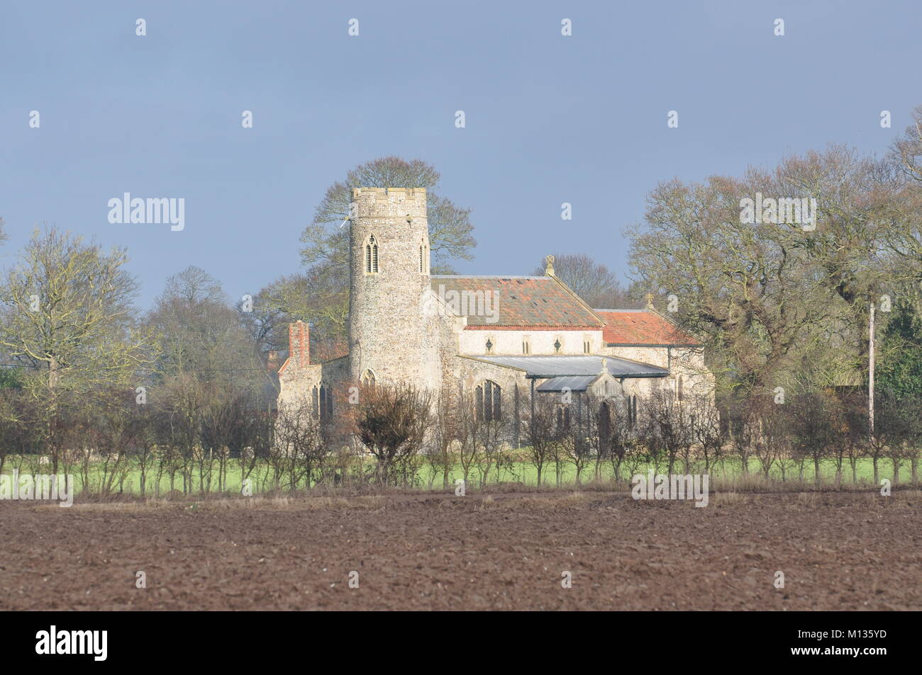 Wickmere church norfolk uk medieval hi-res stock photography and images ...