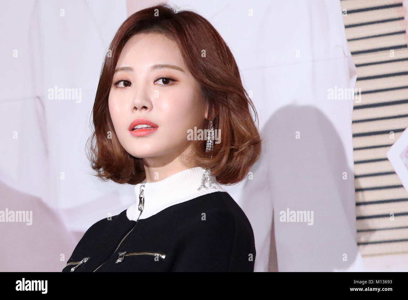 26th Jan, 2018. S. Korean singer Yoo Ra South Korean singer Yoo Ra, who ...