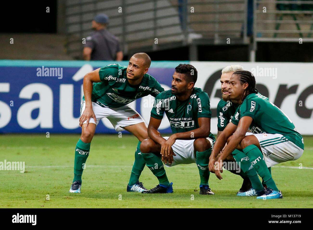 SÃO PAULO, SP - 25.01.2018: PALMEIRAS X RB BRASIL - Celebration of ...