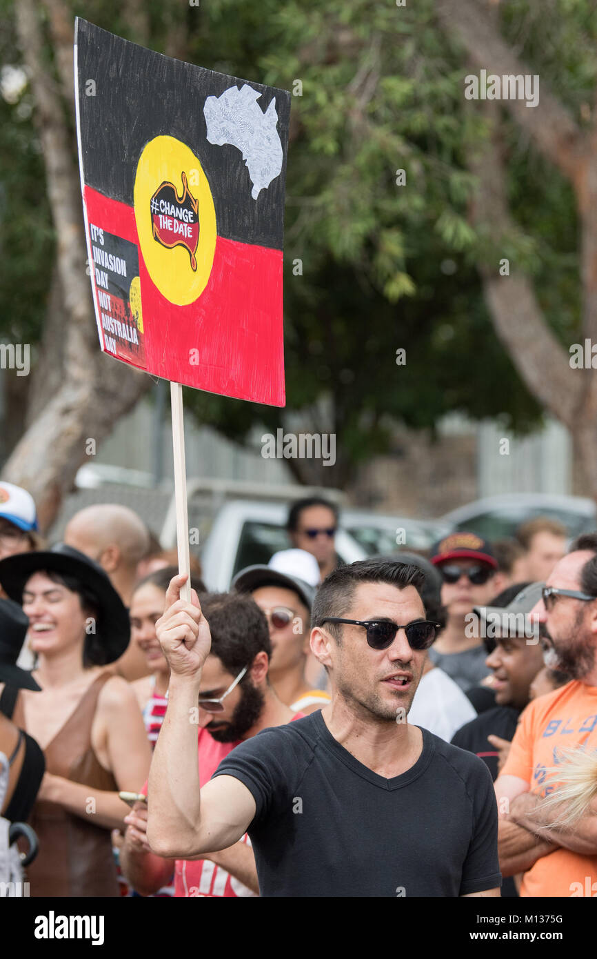 Sydney, Australia - 26th January 2018: The Sydney Invasion Day March ...
