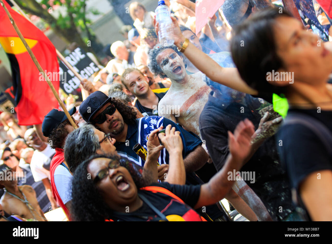 Indigenous protests hi-res stock photography and images - Alamy
