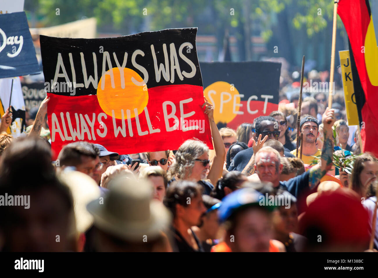 Aboriginal protest australia hi-res stock photography and images - Alamy
